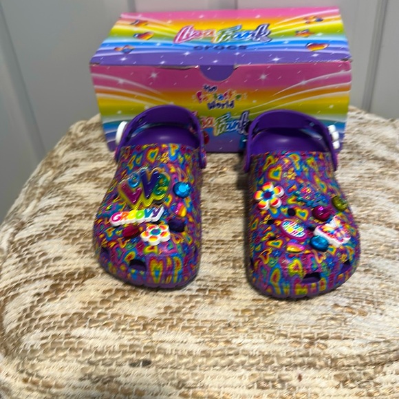 CROCS | Shoes | Crocs Classic Lisa Frank Design Women Size 8 | Poshmark